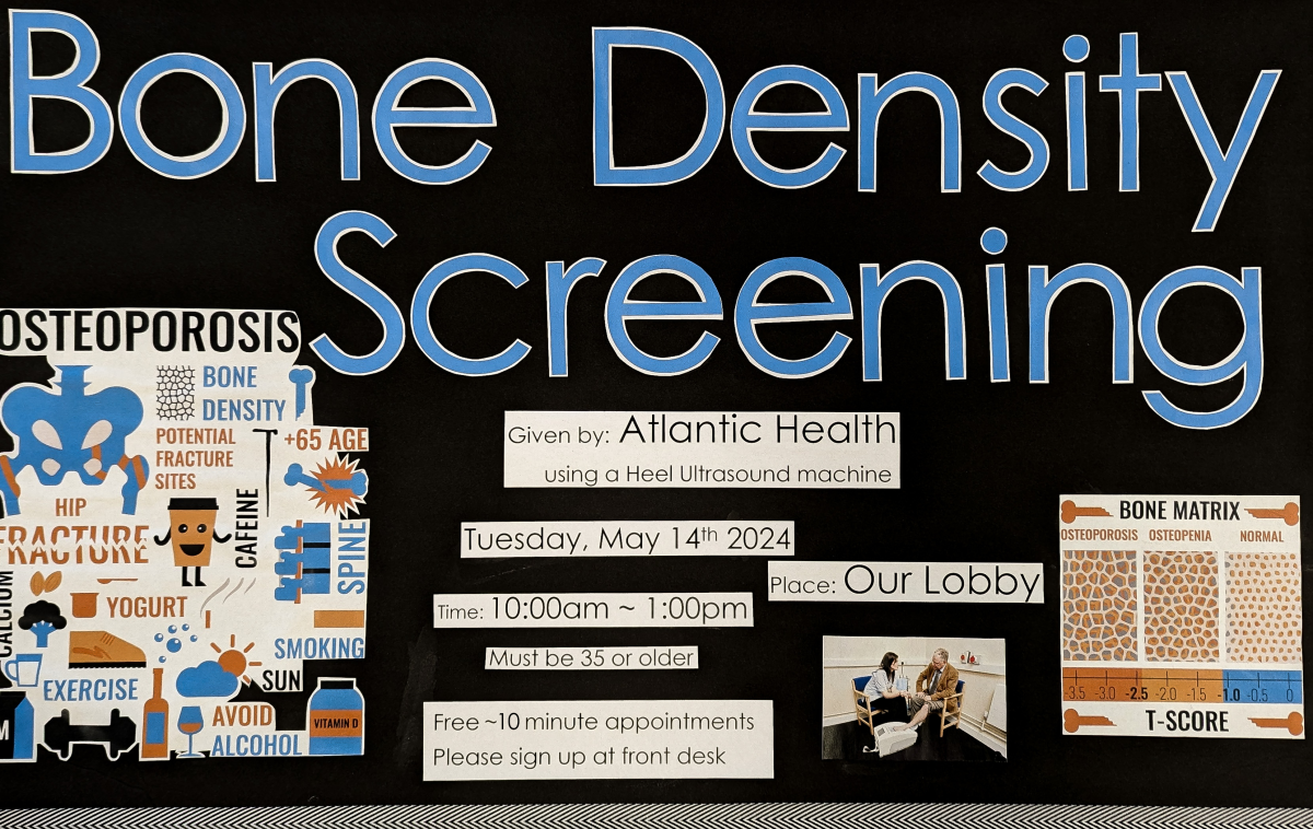 Bone Density Screening - Given by Atlantic Health | The Greater ...